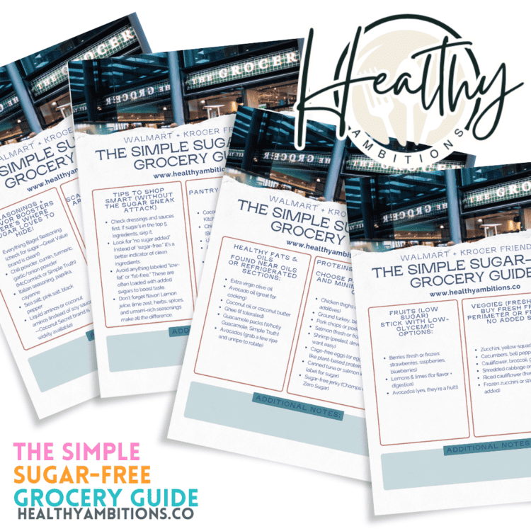 The Simple Sugar-Free Grocery Guide (Grab Your Free Download ...